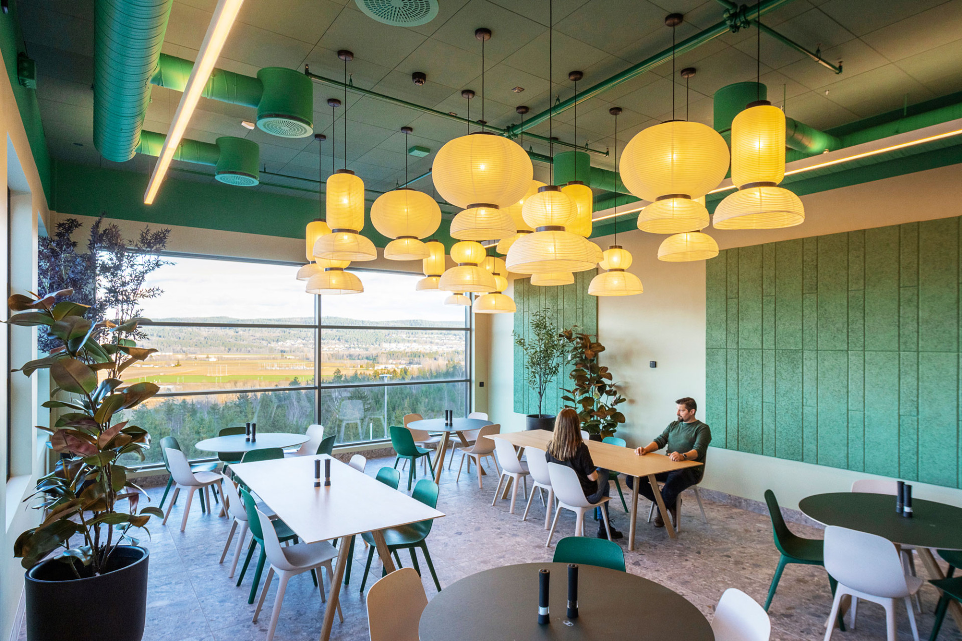 Quiet Mark | Rockfon Color-all® Acoustic Suspended Ceiling