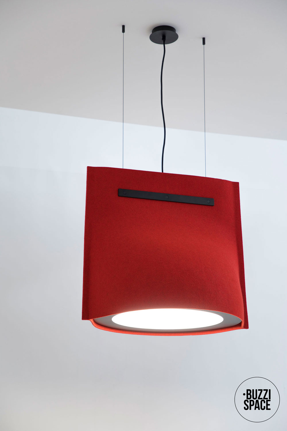 Quiet Mark | BuzziSpace BuzziBell Acoustic Pendant Lighting