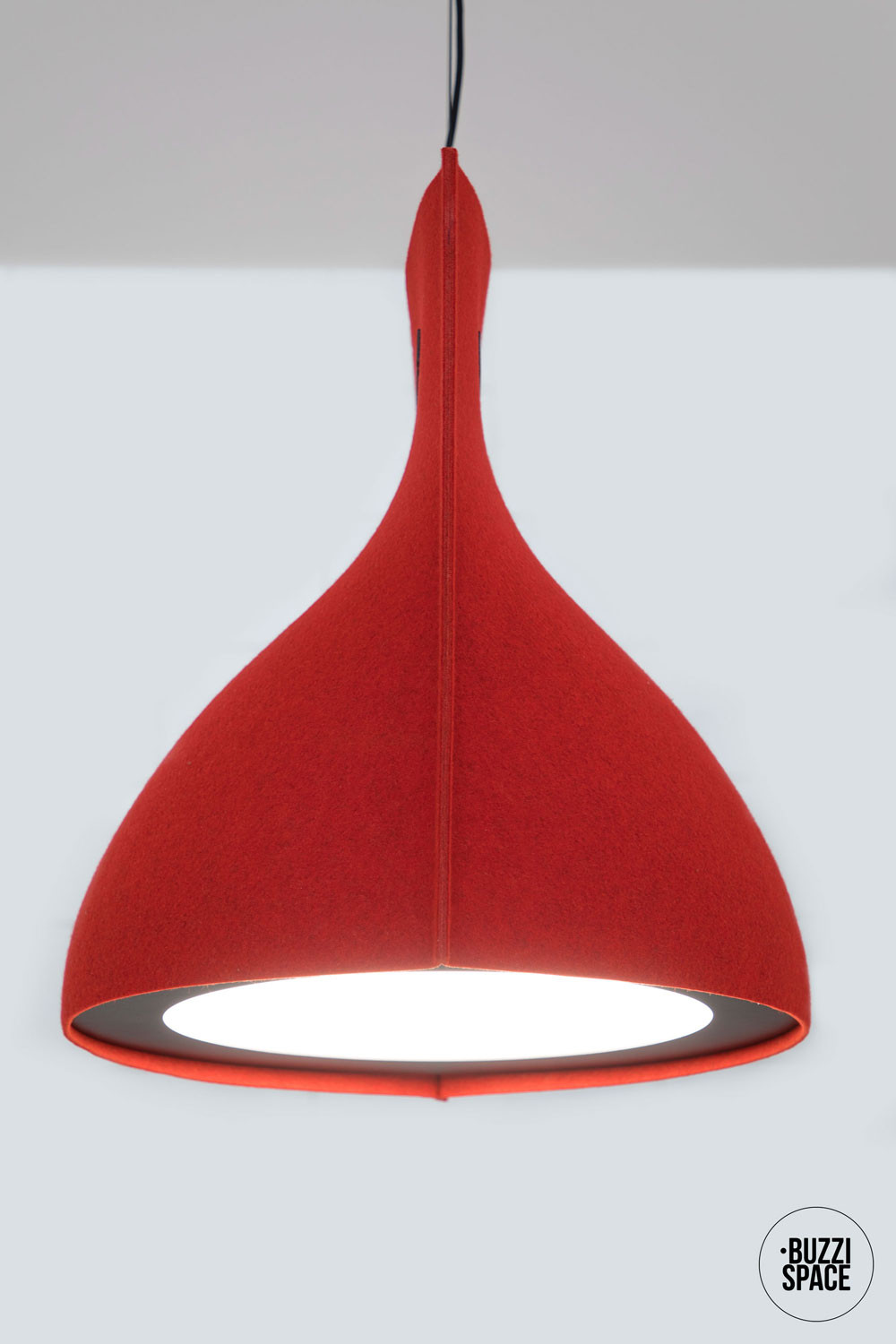 Quiet Mark | BuzziSpace BuzziBell Acoustic Pendant Lighting