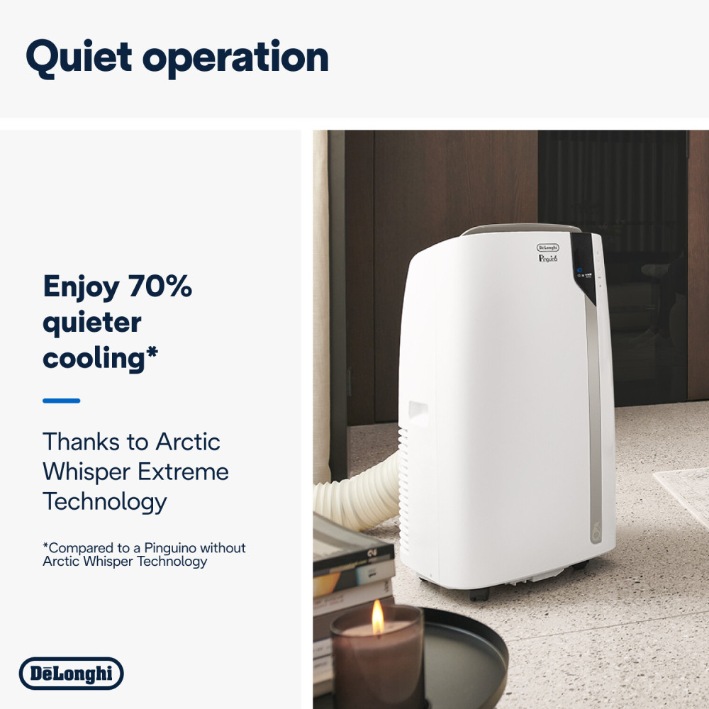 Quiet Mark | De'Longhi Pinguino PAC EX93 Extreme Portable Air Conditioner