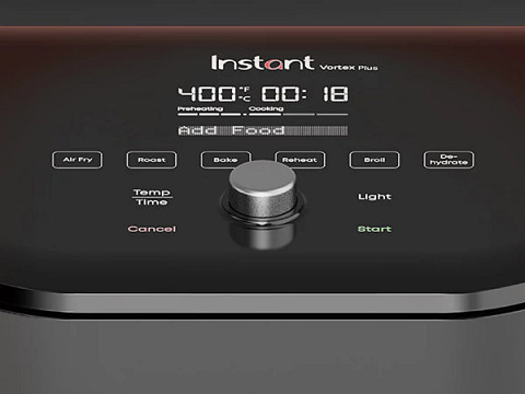 Quiet Mark | Instant Pot Vortex Plus 6qt Air Fryer with ClearCook
