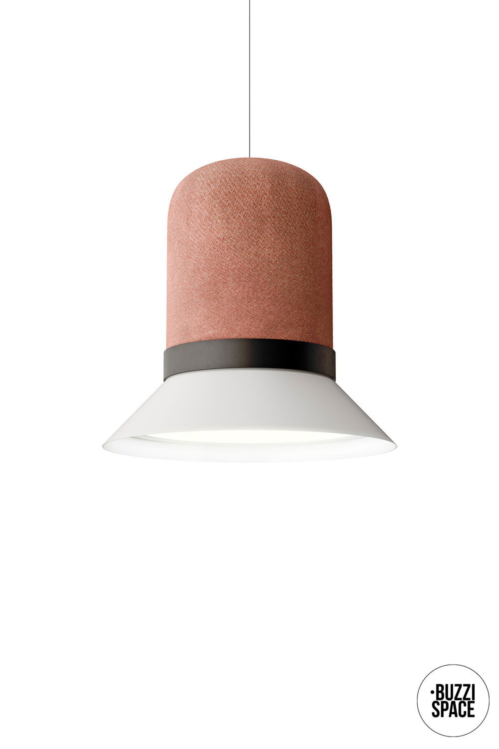 Quiet Mark | BuzziSpace BuzziHat Acoustic Pendant Lighting