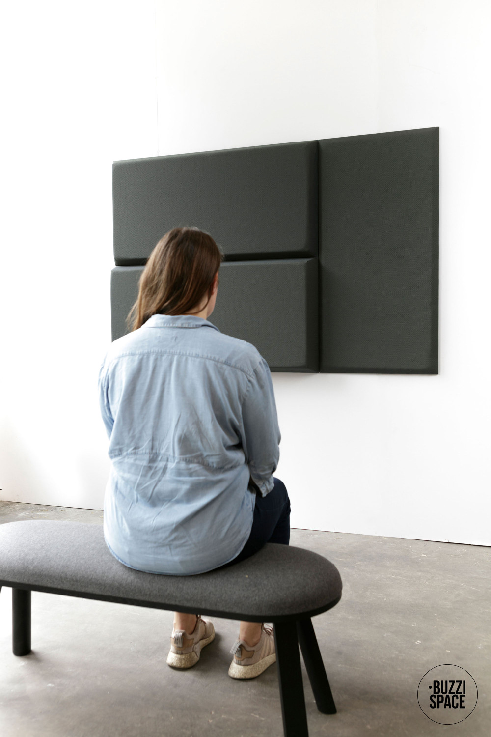 Quiet Mark | BuzziSpace BuzziKey Soft Acoustic Panels