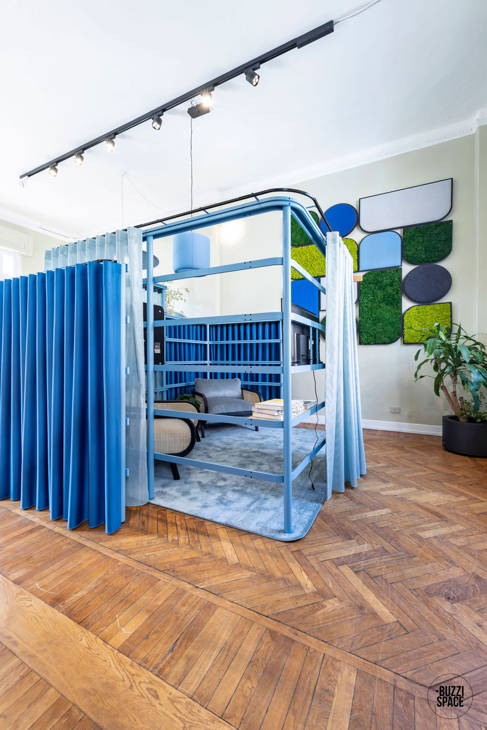 Quiet Mark | BuzziSpace BuzziMood Biophilic Acoustic Panels