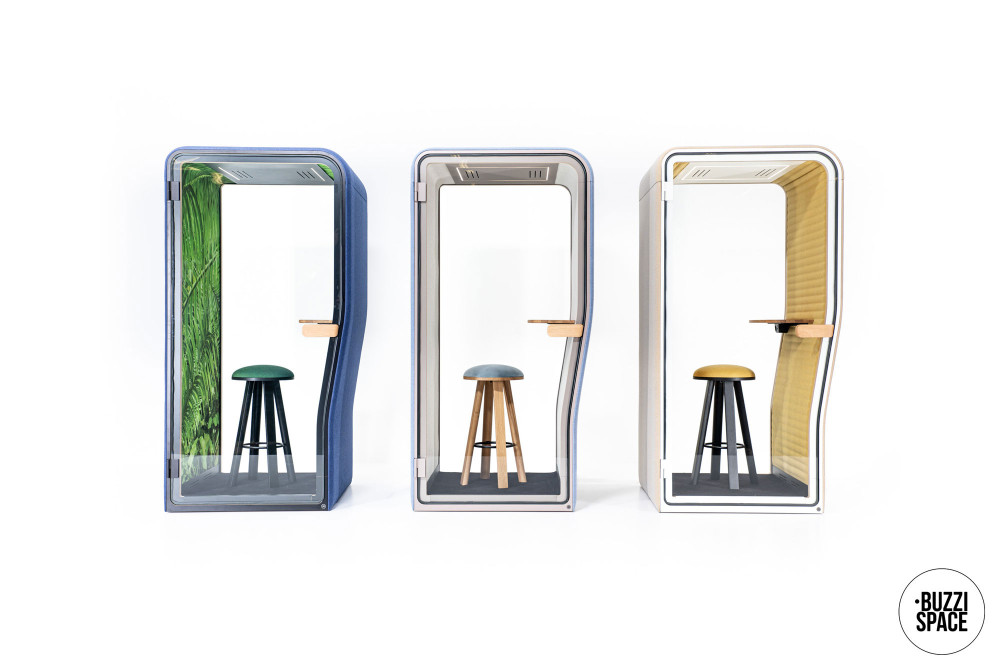Quiet Mark | BuzziSpace BuzziNest Fully Enclosed Acoustic Booth