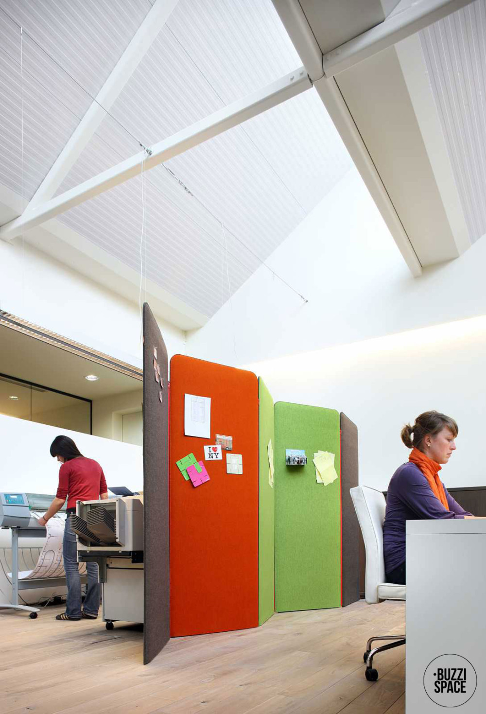 Quiet Mark | BuzziSpace BuzziScreen Acoustic Room Divider