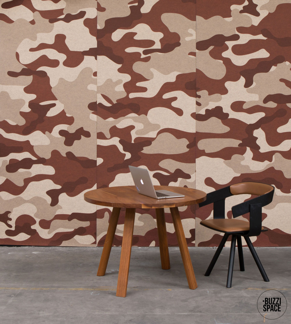 Quiet Mark | BuzziSpace BuzziSkin Printed Felt Acoustic Wallpaper