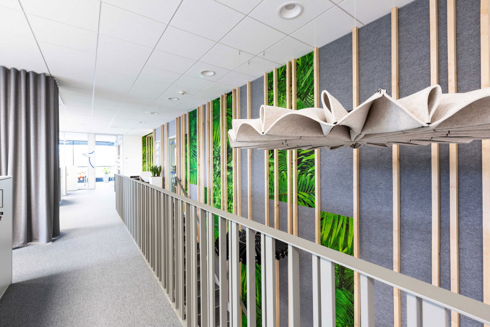 Quiet Mark | BuzziSpace BuzziSkin Printed Felt Acoustic Wallpaper