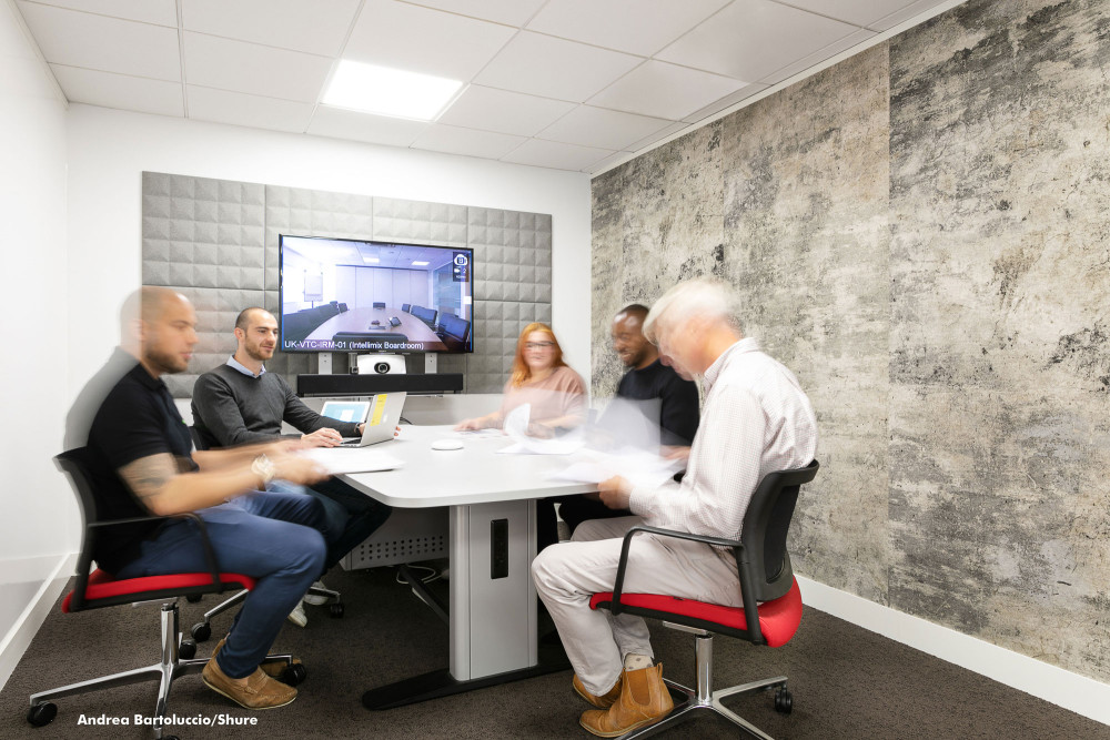 Quiet Mark | BuzziSpace BuzziSkin Printed Felt Acoustic Wallpaper