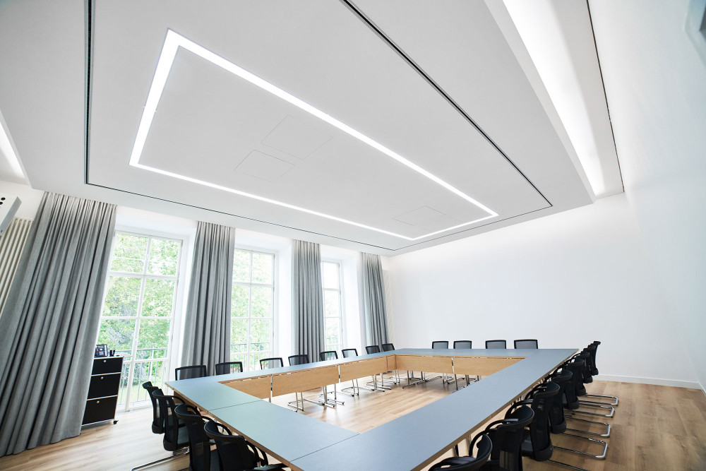 Quiet Mark | Rockfon Mono® Acoustic Seamless Acoustic Ceiling