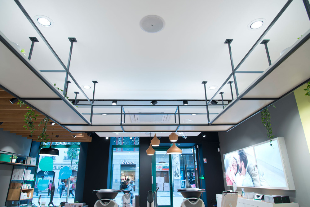 Quiet Mark | Rockfon Mono® Acoustic Seamless Acoustic Ceiling