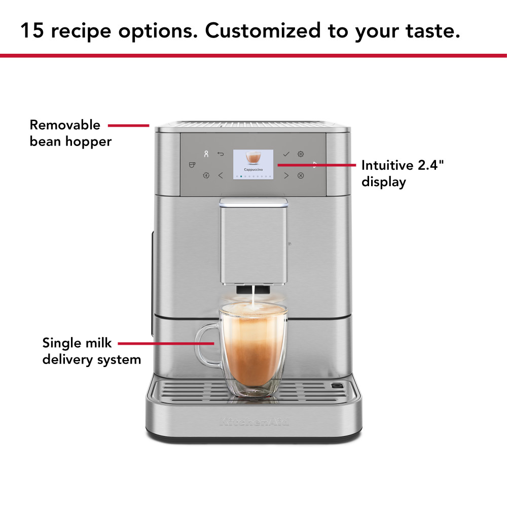 Quiet Mark | KitchenAid KES8556 Fully Automatic Espresso Machine