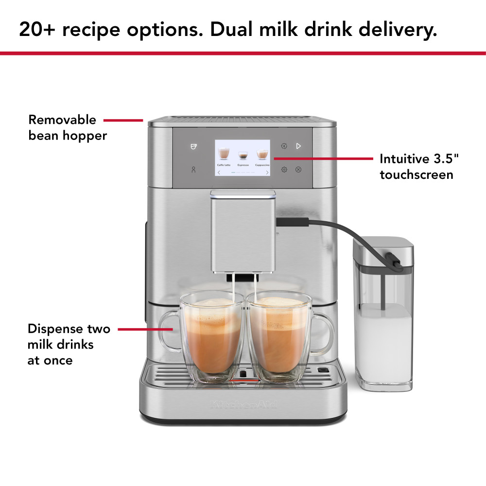Quiet Mark | KitchenAid KES8557 Fully Automatic Espresso Machine