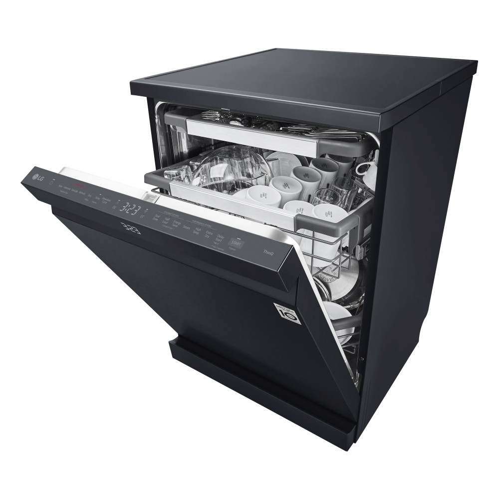 Quiet Mark | LG TrueSteam™ QuadWash™ DF587HMS Freestanding Dishwasher