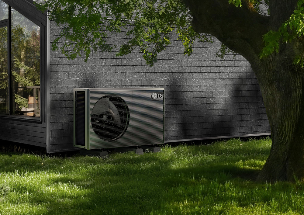 Quiet Mark | LG Therma V R290 Monobloc 12kW 1 phase HM121HF UB60 Heat Pump