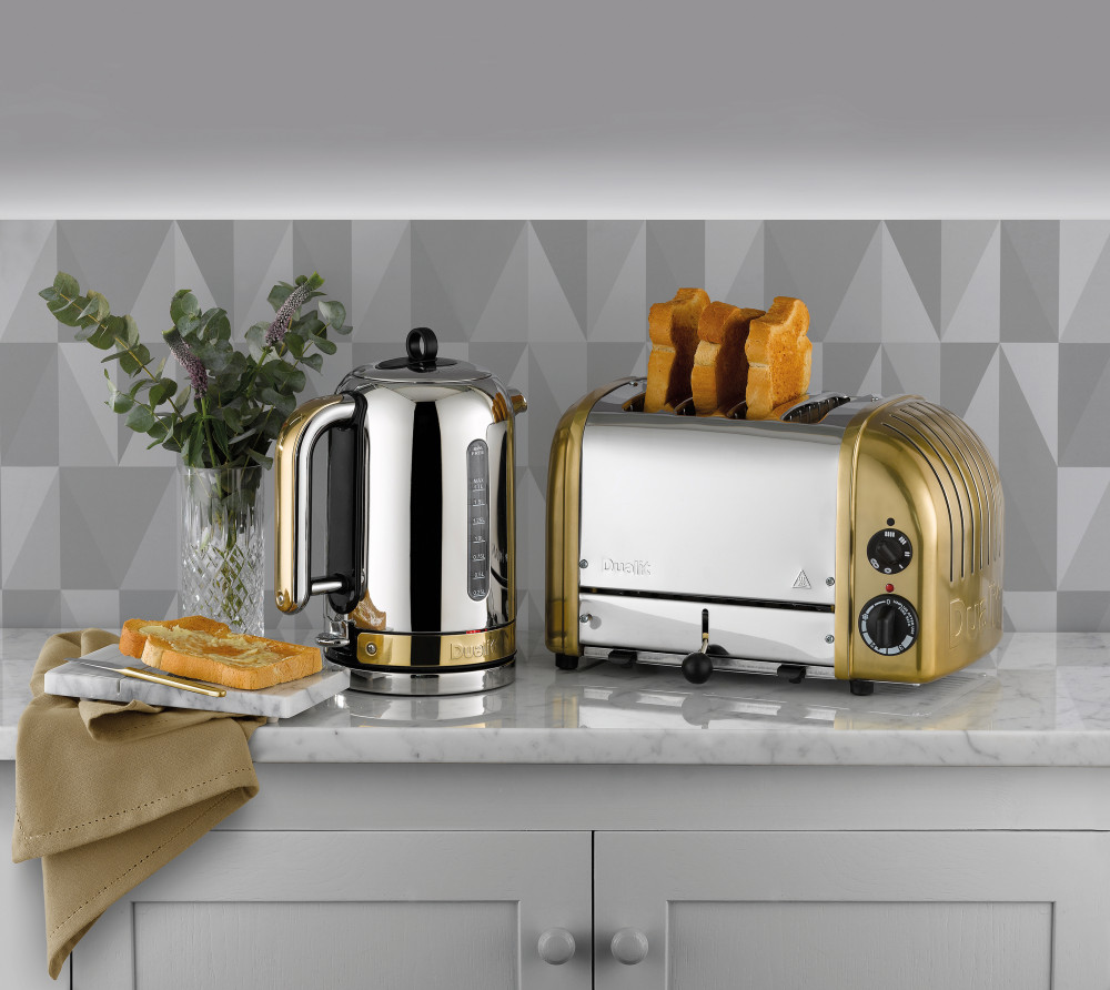 Quiet Mark | Dualit Classic Kettle - Brass