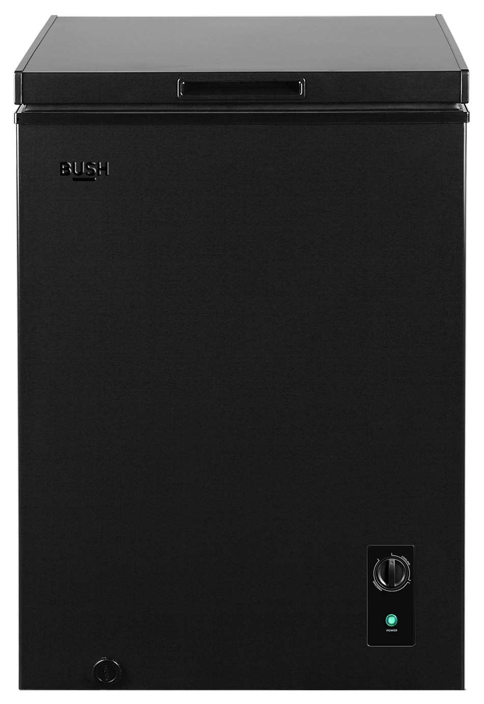 Quiet Mark | Bush NECF99BL Black Chest Freezer