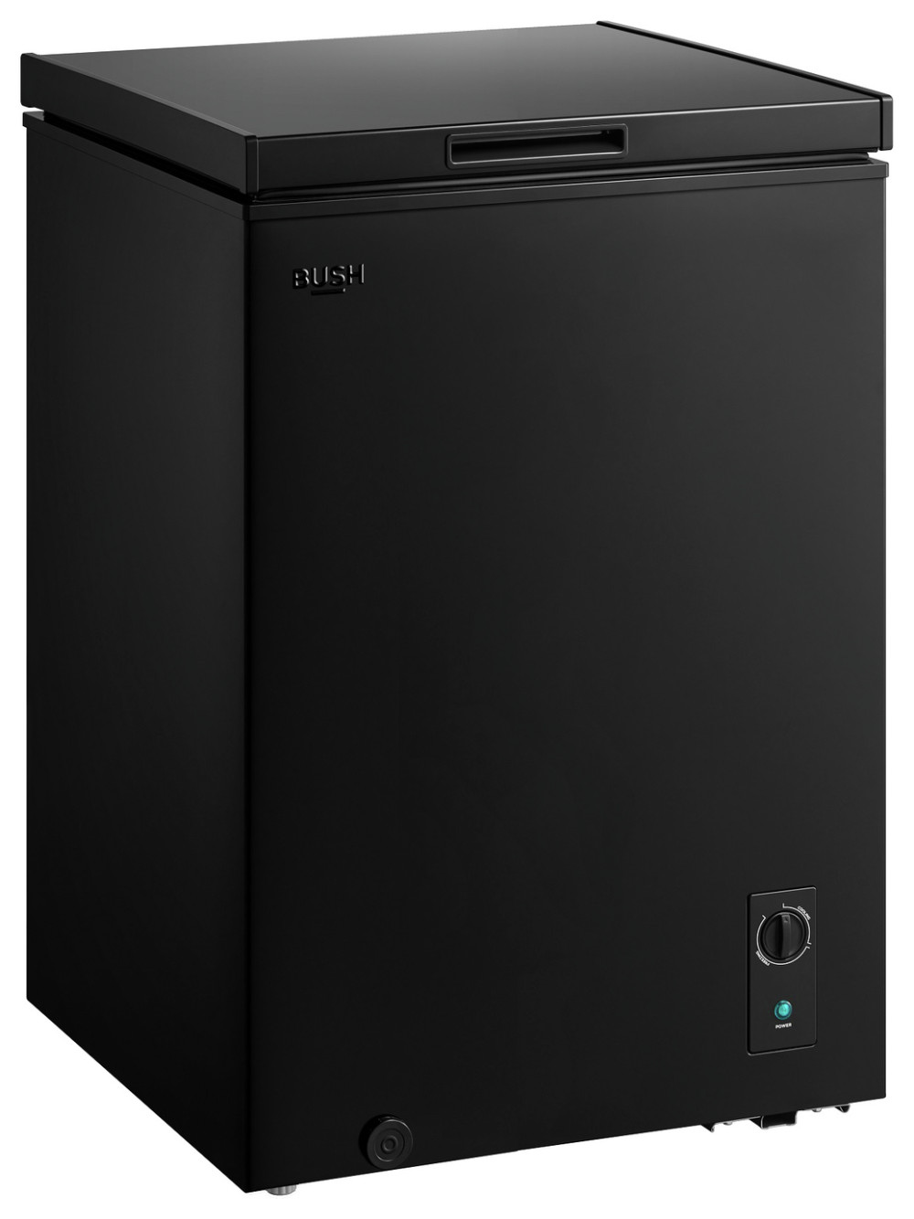 Quiet Mark | Bush NECF99BL Black Chest Freezer