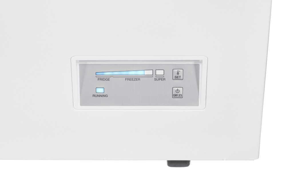 Quiet Mark | Logik L308CFW23 Freestanding Chest Freezer