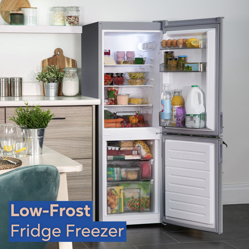 Quiet Mark | Russell Hobbs RH145FF501E1S Freestanding Fridge Freezer in ...