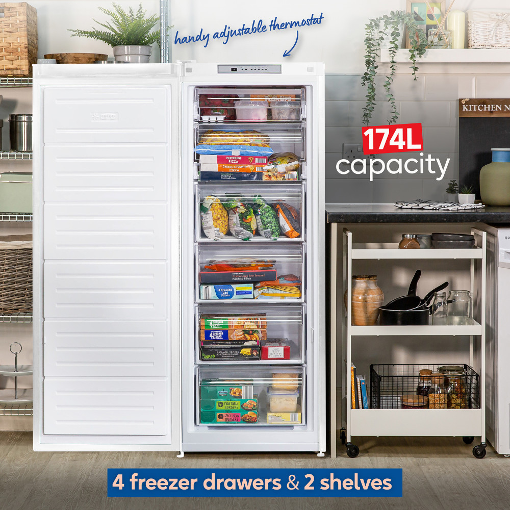 Quiet Mark | Russell Hobbs RH146FFFZ541E1W Freezer in White