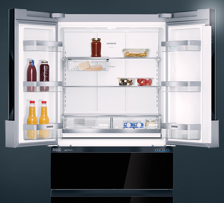Quiet Mark | Siemens KF86FPBEA iQ700 Freestanding Fridge Freezer