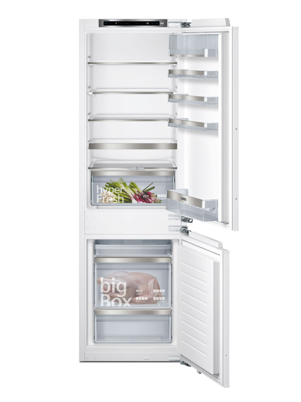 Quiet Mark | Siemens KI86SAFE0G iQ500 Built-in Fridge Freezer