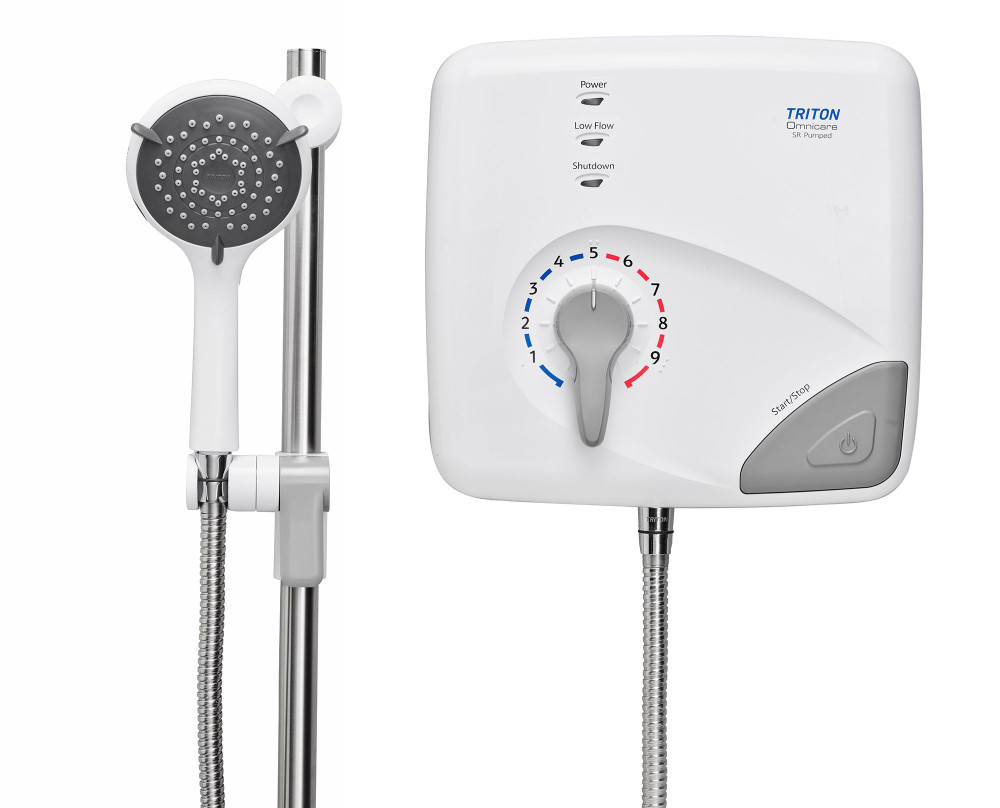 Quiet Mark Triton Showers Geosrp81 Omnicare Sr Pumped Electric Shower