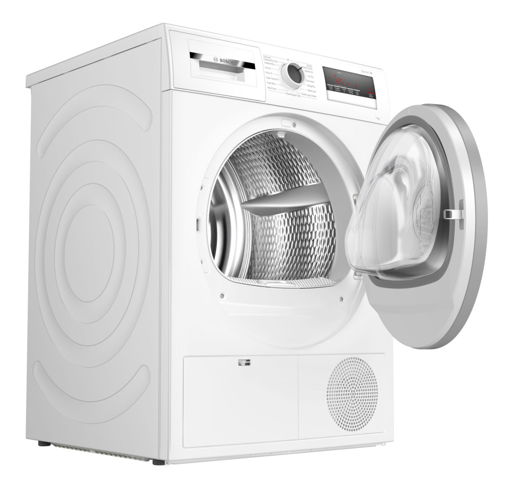 Quiet Mark | Bosch WTN85201GB Series 4 7kg Condenser Tumble Dryer