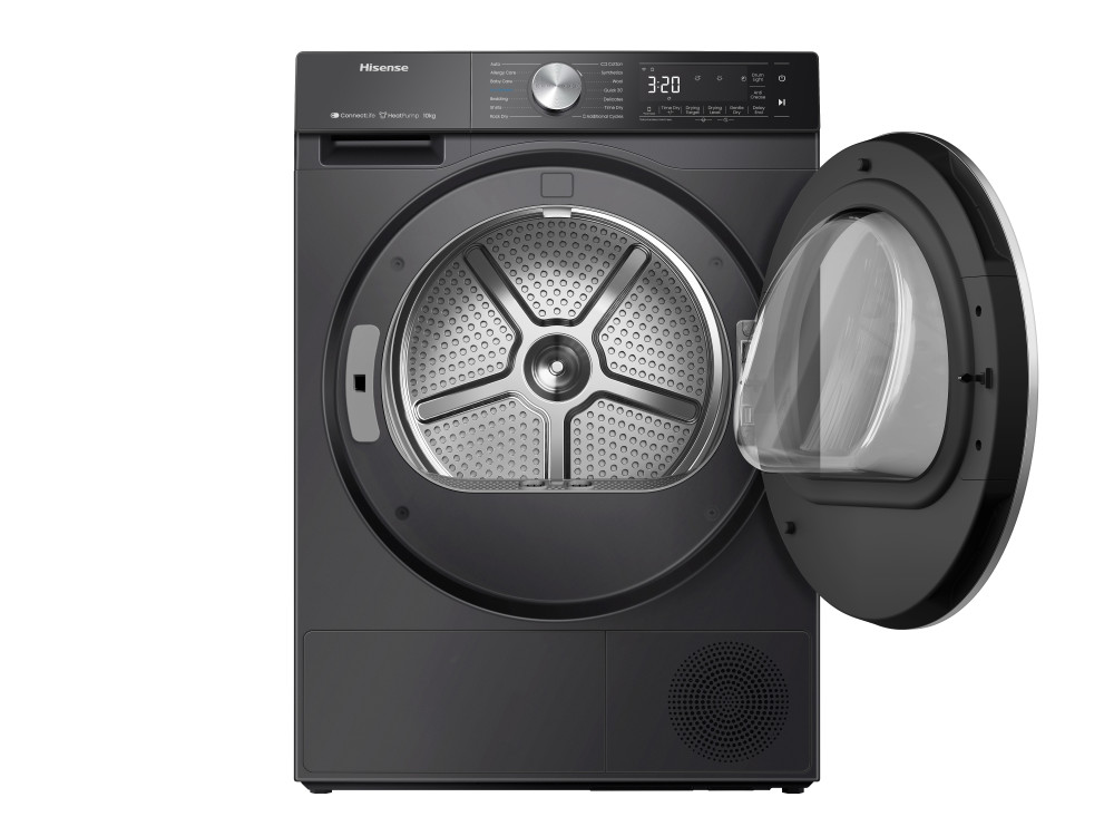 Quiet Mark | Hisense 5S Series DH5S102BB Heat Pump Tumble Dryer