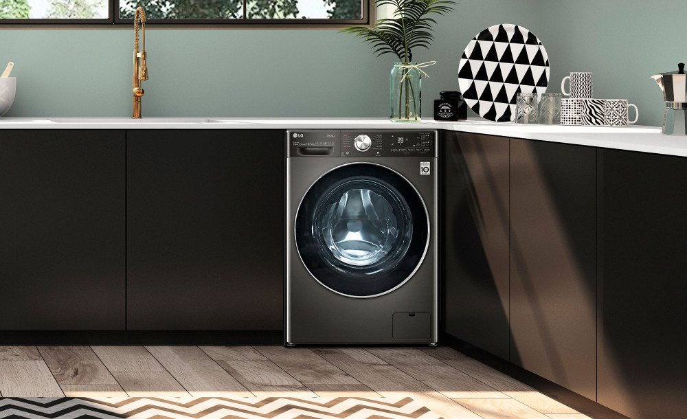 Quiet Mark | LG V11 F6V1110BTSA EZDispense™ 10.5kg Washing Machine