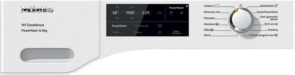 Quiet Mark | Miele WEG 365 WCS PWash 9kg Washing Machine