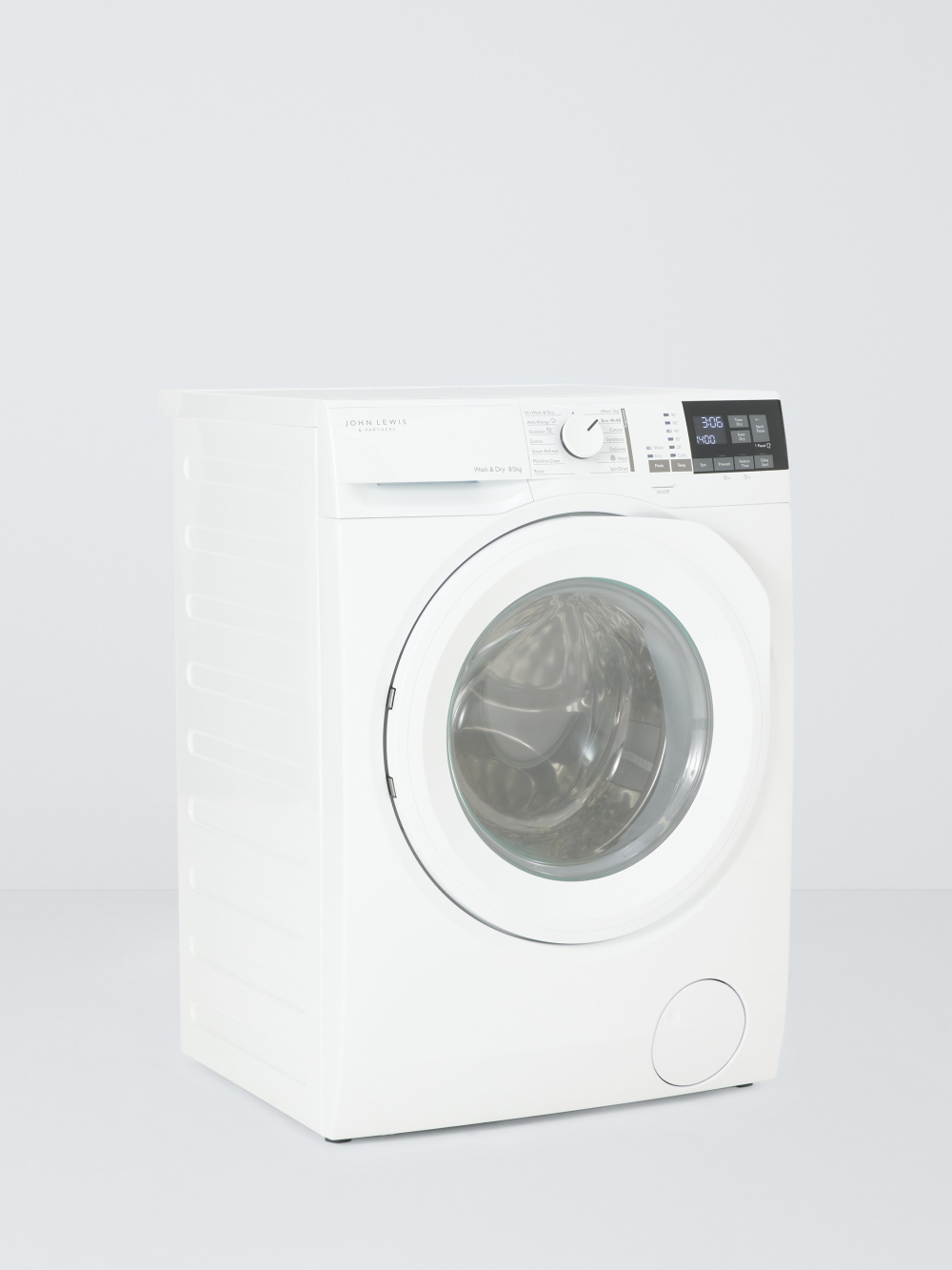 Quiet Mark | John Lewis JLWD7852 White Freestanding Washer Dryer