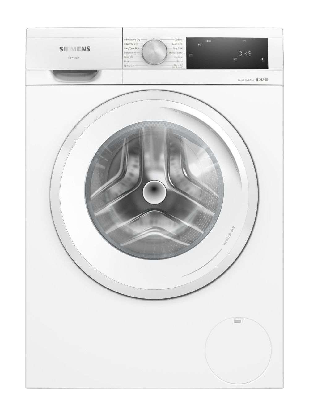 Quiet Mark | Siemens WN34A1U8GB iQ300 8kg/5kg Freestanding Washer Dryer
